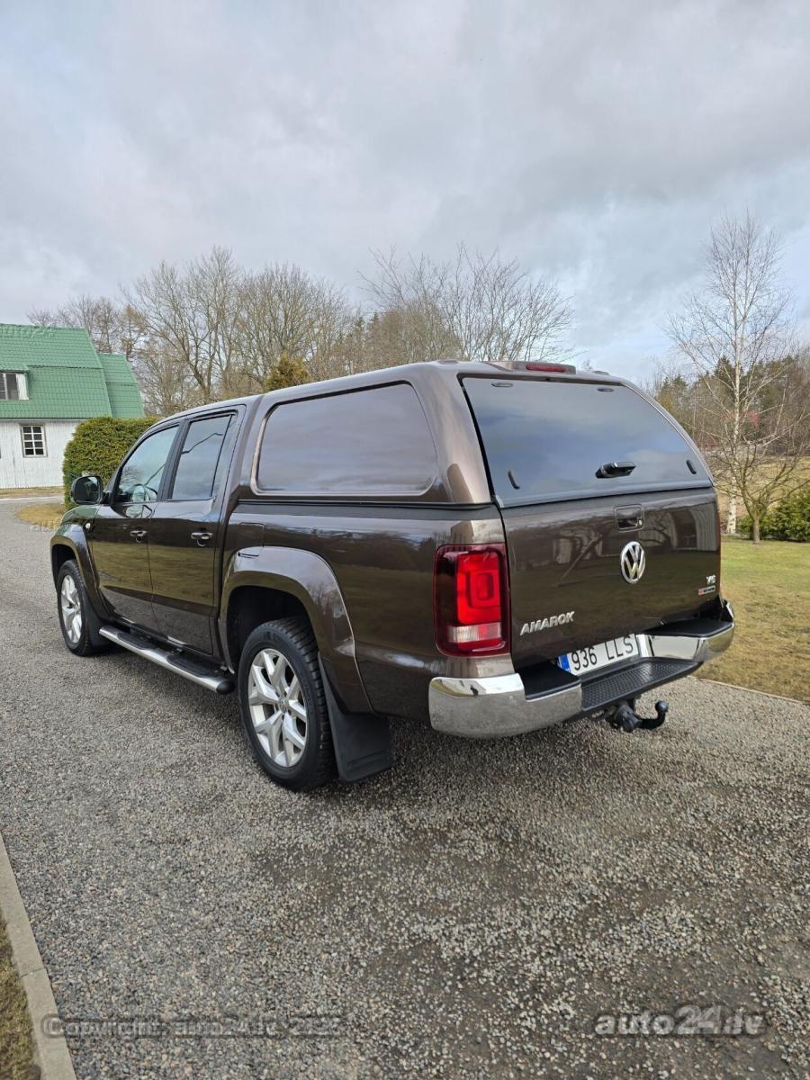 Brown Volkswagen Amarok 2020 in Tartu, with an engine capacity of 3.00 L and mileage of 215 thousand km for 27500 €, photo 5 on AUTOMOTO.COM.LV
