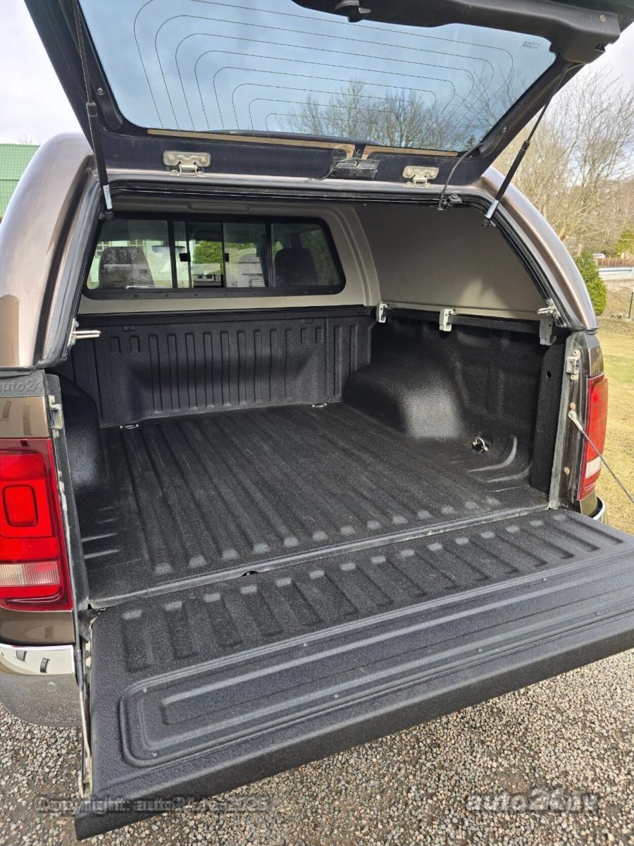 Brown Volkswagen Amarok 2020 in Tartu, with an engine capacity of 3.00 L and mileage of 215 thousand km for 27500 €, photo 6 on AUTOMOTO.COM.LV