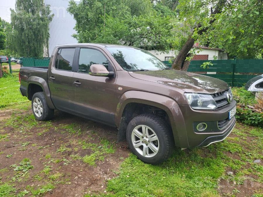 Brūns Volkswagen Amarok 2010 Rīga, ar dzinēja tilpumu 2.00 L un nobraukumu 309 tūkst. km par 7300 €, foto 3 vietnē AUTOMOTO.COM.LV