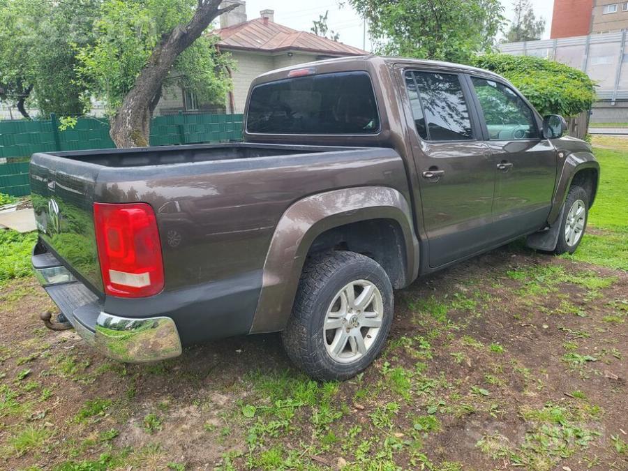 Brūns Volkswagen Amarok 2010 Rīga, ar dzinēja tilpumu 2.00 L un nobraukumu 309 tūkst. km par 7300 €, foto 7 vietnē AUTOMOTO.COM.LV