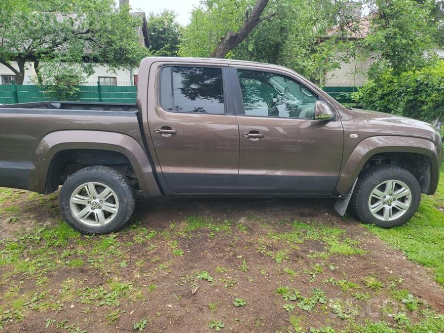 Brūns Volkswagen Amarok 2010 Rīga, ar dzinēja tilpumu 2.00 L un nobraukumu 309 tūkst. km par 7300 €, foto 8 vietnē AUTOMOTO.COM.LV