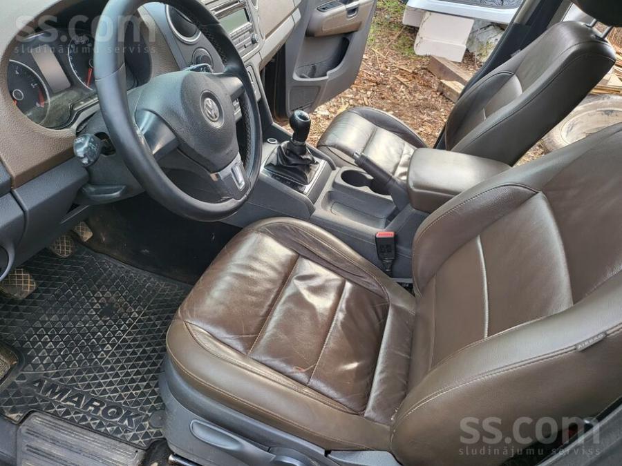 Brūns Volkswagen Amarok 2010 Rīga, ar dzinēja tilpumu 2.00 L un nobraukumu 309 tūkst. km par 7300 €, foto 11 vietnē AUTOMOTO.COM.LV