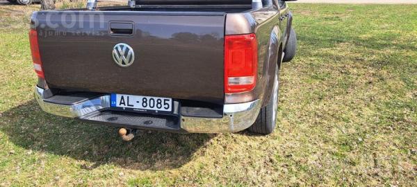 Brūns Volkswagen Amarok 2011 Jēkabpils, ar dzinēja tilpumu 2.00 L un nobraukumu 258 tūkst. km par 8100 €, foto 2 vietnē AUTOMOTO.COM.LV