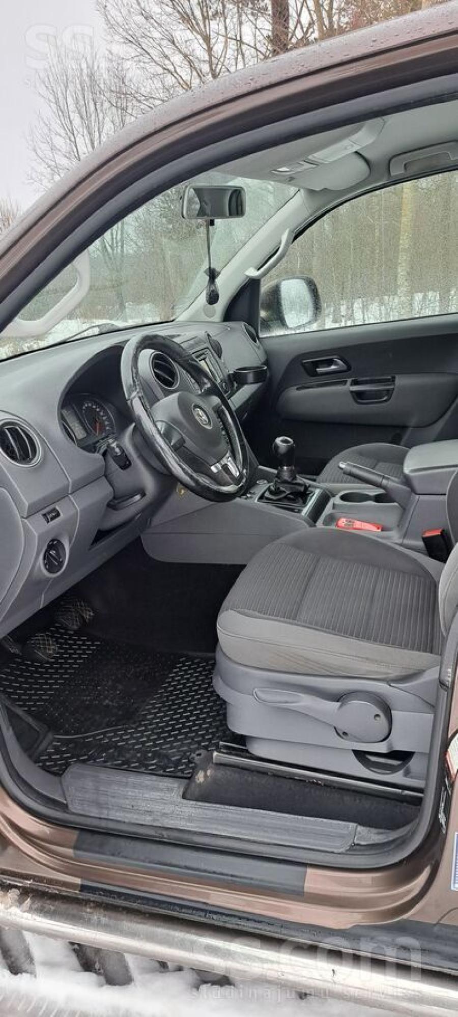 Brūns Volkswagen Amarok 2011 Jēkabpils, ar dzinēja tilpumu 2.00 L un nobraukumu 258 tūkst. km par 8100 €, foto 5 vietnē AUTOMOTO.COM.LV