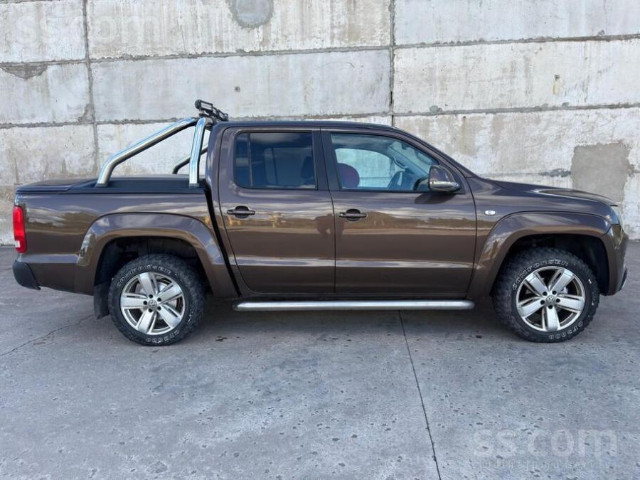 Brūns Volkswagen Amarok 2011 Rīga, ar dzinēja tilpumu 2.00 L un nobraukumu 347 tūkst. km par 7500 €, foto 5 vietnē AUTOMOTO.COM.LV