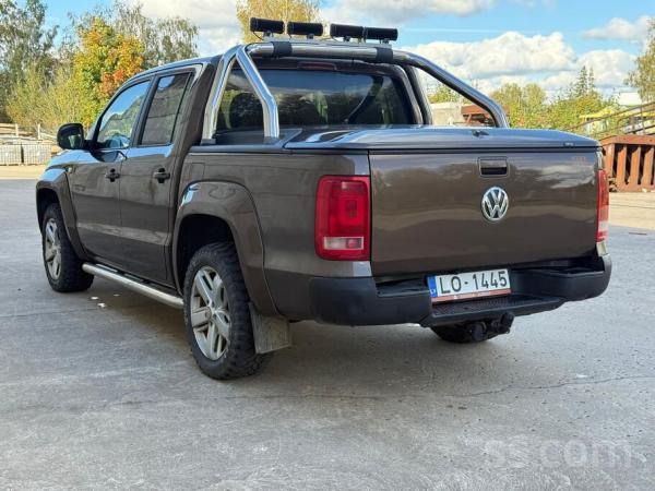 Brūns Volkswagen Amarok 2011 Rīga, ar dzinēja tilpumu 2.00 L un nobraukumu 347 tūkst. km par 7500 €, foto 8 vietnē AUTOMOTO.COM.LV
