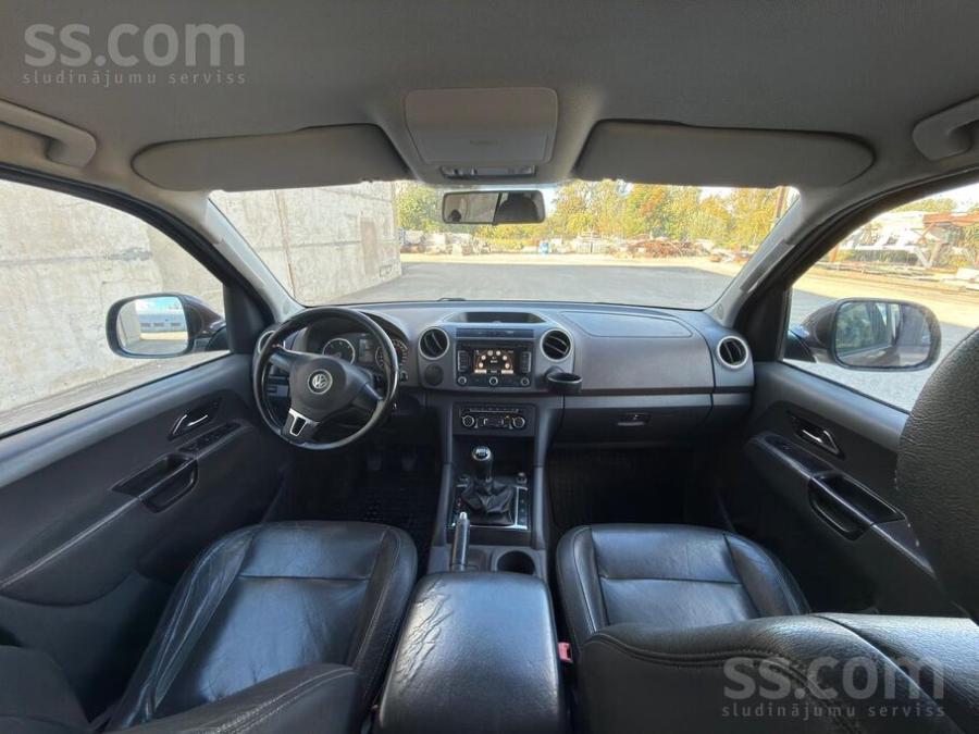 Brūns Volkswagen Amarok 2011 Rīga, ar dzinēja tilpumu 2.00 L un nobraukumu 347 tūkst. km par 7500 €, foto 10 vietnē AUTOMOTO.COM.LV