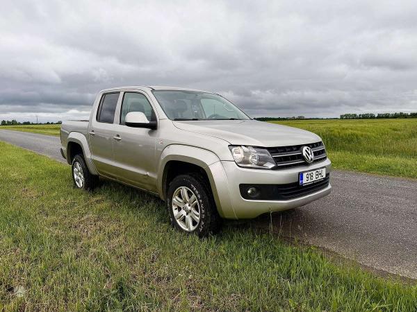 Brūns Volkswagen Amarok 2012 Tartu, ar dzinēja tilpumu 1.97 L un nobraukumu 274 tūkst. km par 7000 €, foto 1 vietnē AUTOMOTO.COM.LV