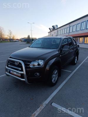 Brūns Volkswagen Amarok 2012 Rēzekne, ar dzinēja tilpumu 2.00 L un nobraukumu 456 tūkst. km par 6500 €, foto 6 vietnē AUTOMOTO.COM.LV