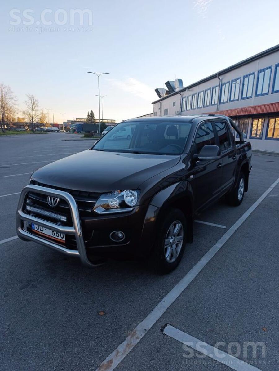 Brūns Volkswagen Amarok 2012 Rēzekne, ar dzinēja tilpumu 2.00 L un nobraukumu 456 tūkst. km par 6500 €, foto 6 vietnē AUTOMOTO.COM.LV