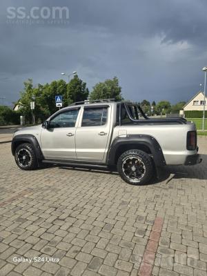 Brown Volkswagen Amarok 2013 in Cesis, with an engine capacity of 2.00 L and mileage of 210 thousand km for 7000 €, photo  on AUTOMOTO.COM.LV