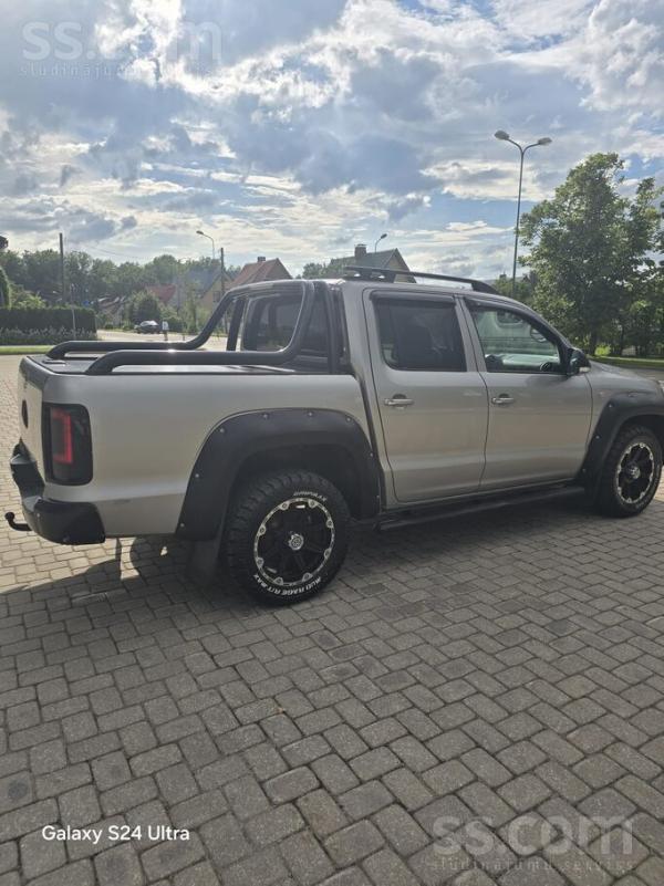 Brūns Volkswagen Amarok 2013 Cēsis, ar dzinēja tilpumu 2.00 L un nobraukumu 210 tūkst. km par 7000 €, foto 2 vietnē AUTOMOTO.COM.LV