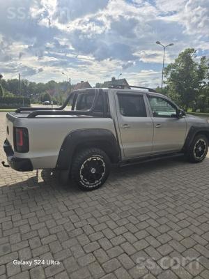 Brown Volkswagen Amarok 2013 in Cesis, with an engine capacity of 2.00 L and mileage of 210 thousand km for 7000 €, photo 3 on AUTOMOTO.COM.LV