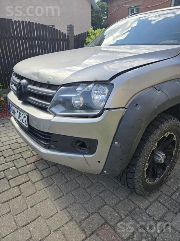 Brūns Volkswagen Amarok 2013 Cēsis, ar dzinēja tilpumu 2.00 L un nobraukumu 210 tūkst. km par 7000 €, foto 7 vietnē AUTOMOTO.COM.LV