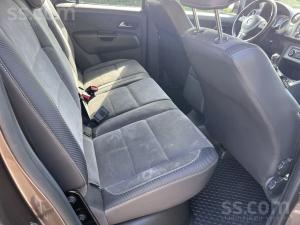 Brown Volkswagen Amarok 2015 in Talsi, with an engine capacity of 2.00 L and mileage of 301 thousand km for 7900 €, photo 11 on AUTOMOTO.COM.LV