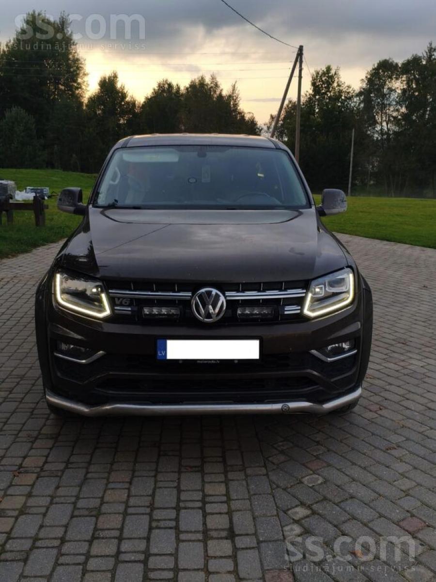 Brūns Volkswagen Amarok 2018 Cēsis, ar dzinēja tilpumu 3.00 L un nobraukumu 372 tūkst. km par 16000 €, foto 1 vietnē AUTOMOTO.COM.LV