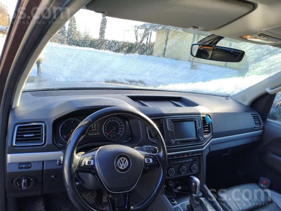 Brūns Volkswagen Amarok 2018 Cēsis, ar dzinēja tilpumu 3.00 L un nobraukumu 372 tūkst. km par 16000 €, foto 6 vietnē AUTOMOTO.COM.LV