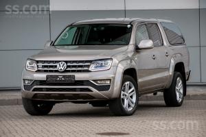 Brown Volkswagen Amarok 2019 in Riga, with an engine capacity of 3.00 L and mileage of 0 thousand km for 23700 €, photo 3 on AUTOMOTO.COM.LV