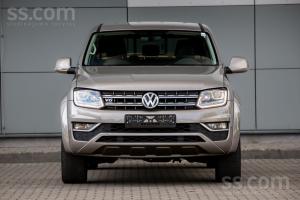 Brown Volkswagen Amarok 2019 in Riga, with an engine capacity of 3.00 L and mileage of 0 thousand km for 23700 €, photo 4 on AUTOMOTO.COM.LV