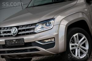 Brown Volkswagen Amarok 2019 in Riga, with an engine capacity of 3.00 L and mileage of 0 thousand km for 23700 €, photo 11 on AUTOMOTO.COM.LV
