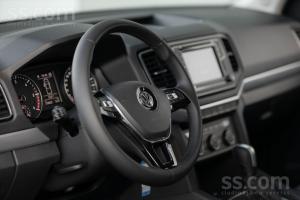 Brown Volkswagen Amarok 2019 in Riga, with an engine capacity of 3.00 L and mileage of 0 thousand km for 23700 €, photo 13 on AUTOMOTO.COM.LV