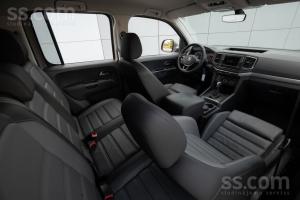 Brown Volkswagen Amarok 2019 in Riga, with an engine capacity of 3.00 L and mileage of 0 thousand km for 23700 €, photo 22 on AUTOMOTO.COM.LV