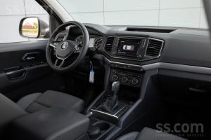 Brown Volkswagen Amarok 2019 in Riga, with an engine capacity of 3.00 L and mileage of 0 thousand km for 23700 €, photo 23 on AUTOMOTO.COM.LV