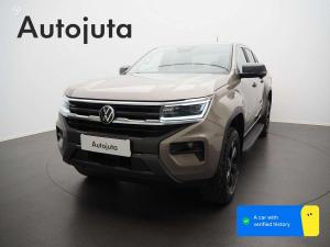 Brown Volkswagen Amarok 2023 in Vilnius, with an engine capacity of 2.99 L and mileage of 53 thousand km for 52500 €, photo  on AUTOMOTO.COM.LV