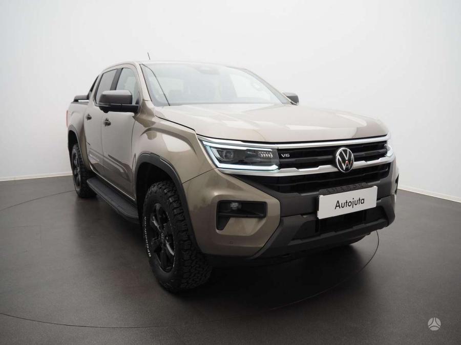 Brūns Volkswagen Amarok 2023 Viļņa, ar dzinēja tilpumu 2.99 L un nobraukumu 53 tūkst. km par 52500 €, foto 4 vietnē AUTOMOTO.COM.LV