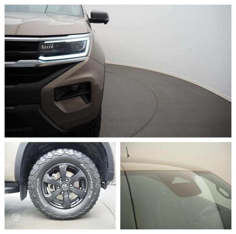 Brūns Volkswagen Amarok 2023 Viļņa, ar dzinēja tilpumu 2.99 L un nobraukumu 53 tūkst. km par 52500 €, foto 8 vietnē AUTOMOTO.COM.LV