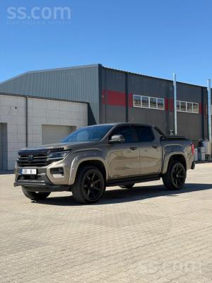 Brown Volkswagen Amarok 2024 in Kuldiga, with an engine capacity of 3.00 L and mileage of 86 thousand km for 49400 €, photo 5 on AUTOMOTO.COM.LV