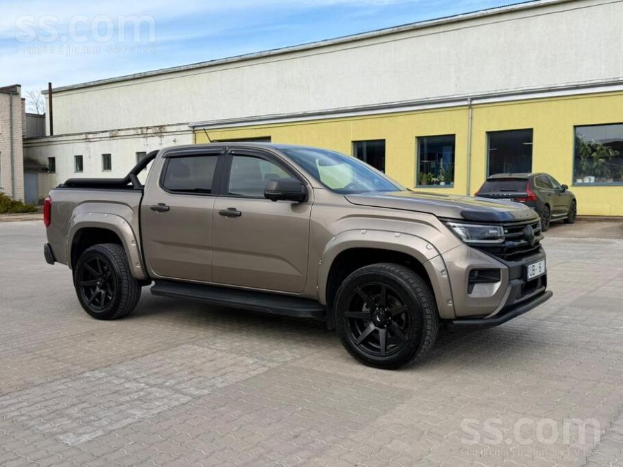 Brown Volkswagen Amarok 2024 in Kuldiga, with an engine capacity of 3.00 L and mileage of 86 thousand km for 49400 €, photo 11 on AUTOMOTO.COM.LV