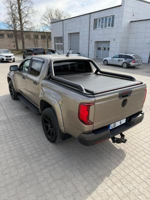 Brown Volkswagen Amarok 2024 in Kuldiga, with an engine capacity of 3.00 L and mileage of 86 thousand km for 49400 €, photo 22 on AUTOMOTO.COM.LV