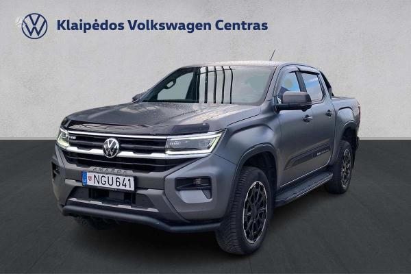 Brown Volkswagen Amarok 2024 in Klaipeda, with an engine capacity of 2.99 L and mileage of 24 thousand km for 57000 €, photo 1 on AUTOMOTO.COM.LV