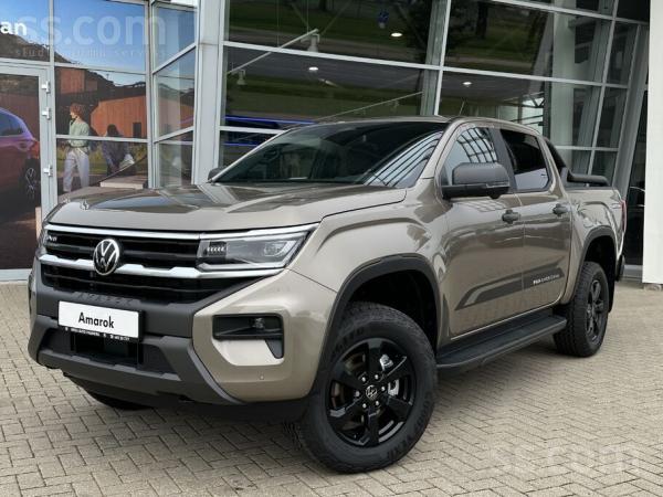 Brown Volkswagen Amarok 2026 in Valmiera, with an engine capacity of 3.00 L and mileage of 14 thousand km for 54560 €, photo 1 on AUTOMOTO.COM.LV
