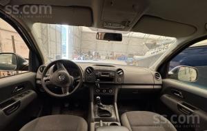 Green Volkswagen Amarok 2014 in Riga, with an engine capacity of 2.00 L and mileage of 332 thousand km for 3500 €, photo 6 on AUTOMOTO.COM.LV