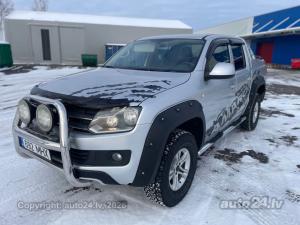 Pelēks Volkswagen Amarok 2011 Pērnava, ar dzinēja tilpumu 2.00 L un nobraukumu 328 tūkst. km par 13640 €, foto 3 vietnē AUTOMOTO.COM.LV