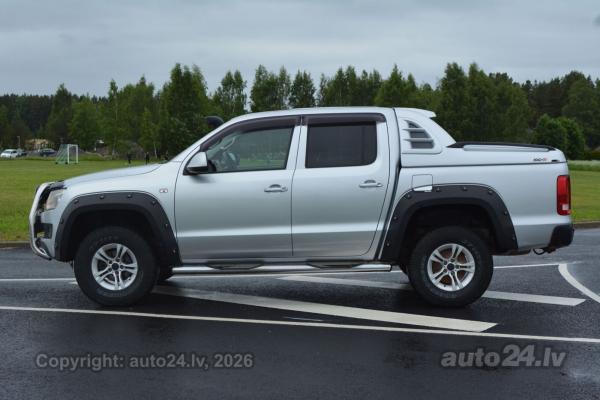 Grey Volkswagen Amarok 2011 in Parnu, with an engine capacity of 2.00 L and mileage of 334 thousand km for 12400 €, photo 6 on AUTOMOTO.COM.LV
