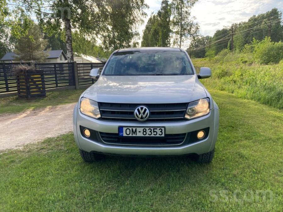 Pelēks Volkswagen Amarok 2011 Ogre, ar dzinēja tilpumu 2.00 L un nobraukumu 258 tūkst. km par 10770 €, foto 3 vietnē AUTOMOTO.COM.LV