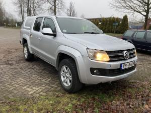 Pelēks Volkswagen Amarok 2012 Valmiera, ar dzinēja tilpumu 2.00 L un nobraukumu 517 tūkst. km par 4900 €, foto  vietnē AUTOMOTO.COM.LV