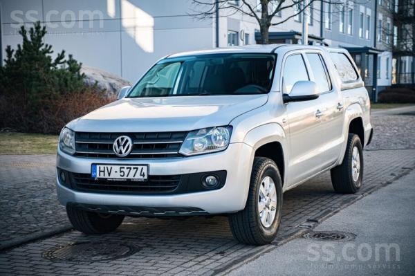 Pelēks Volkswagen Amarok 2012 Rīga, ar dzinēja tilpumu 2.00 L un nobraukumu 0 tūkst. km par 6990 €, foto 1 vietnē AUTOMOTO.COM.LV
