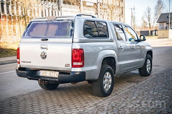 Pelēks Volkswagen Amarok 2012 Rīga, ar dzinēja tilpumu 2.00 L un nobraukumu 0 tūkst. km par 6990 €, foto 4 vietnē AUTOMOTO.COM.LV
