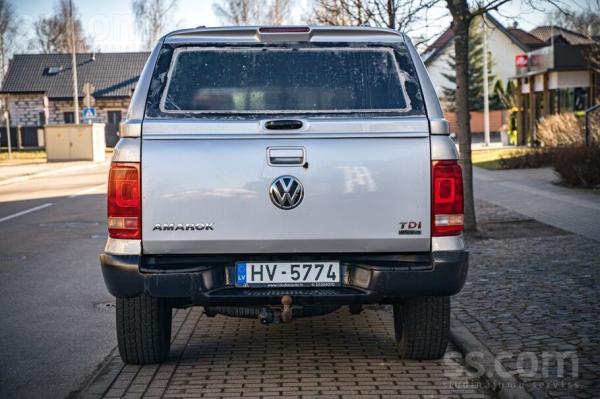 Pelēks Volkswagen Amarok 2012 Rīga, ar dzinēja tilpumu 2.00 L un nobraukumu 0 tūkst. km par 6990 €, foto 5 vietnē AUTOMOTO.COM.LV