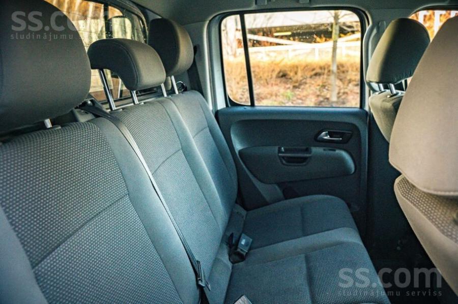 Pelēks Volkswagen Amarok 2012 Rīga, ar dzinēja tilpumu 2.00 L un nobraukumu 0 tūkst. km par 6990 €, foto 9 vietnē AUTOMOTO.COM.LV