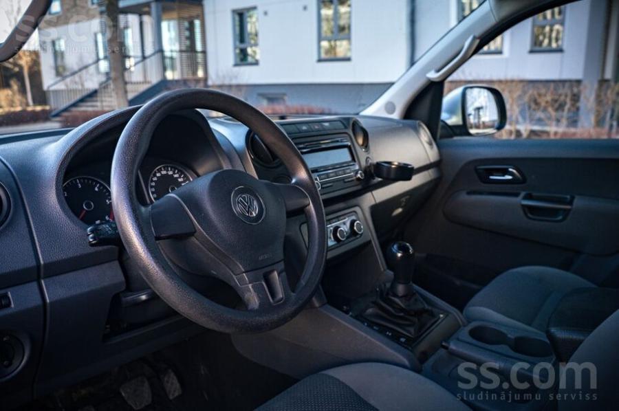 Pelēks Volkswagen Amarok 2012 Rīga, ar dzinēja tilpumu 2.00 L un nobraukumu 0 tūkst. km par 6990 €, foto 11 vietnē AUTOMOTO.COM.LV