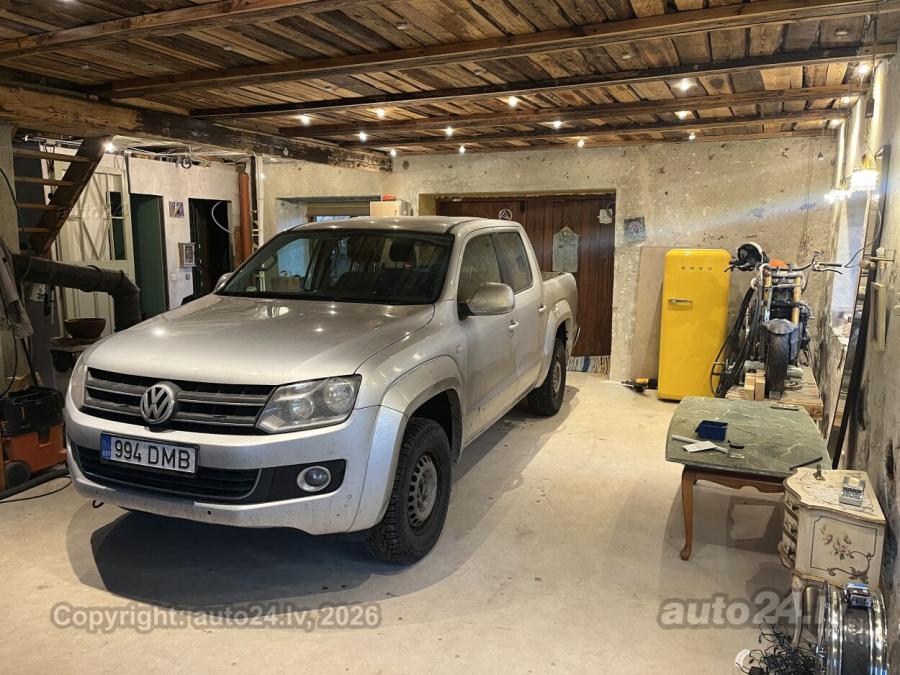 Grey Volkswagen Amarok 2013 in Tartu, with an engine capacity of 2.00 L and mileage of 257 thousand km for 9500 €, photo 1 on AUTOMOTO.COM.LV
