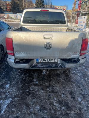 Grey Volkswagen Amarok 2013 in Tartu, with an engine capacity of 2.00 L and mileage of 257 thousand km for 9500 €, photo 4 on AUTOMOTO.COM.LV