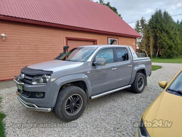 Grey Volkswagen Amarok 2013 in Rakvere, with an engine capacity of 2.00 L and mileage of 357 thousand km for 14000 €, photo 3 on AUTOMOTO.COM.LV