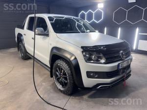 Pelēks Volkswagen Amarok 2014 Jelgava, ar dzinēja tilpumu 2.00 L un nobraukumu 288 tūkst. km par 14500 €, foto 3 vietnē AUTOMOTO.COM.LV