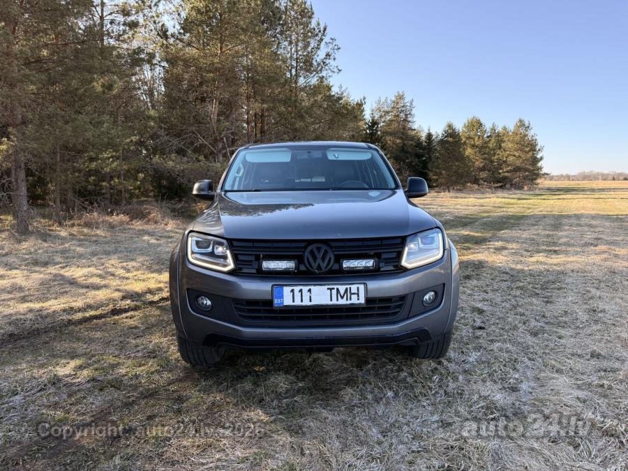 Grey Volkswagen Amarok 2015 in Rapla, with an engine capacity of 2.00 L and mileage of 279 thousand km for 12500 €, photo 4 on AUTOMOTO.COM.LV